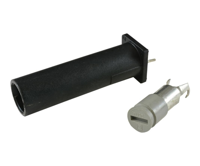 0031.3822 - PCB 6.3x32mm FUSE HOLDER 16A 400VAC GY