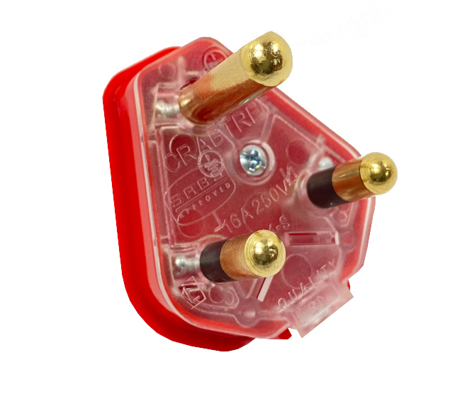 1054RDP - PLUGTOP DEDICATED 16A 250V RED - 1 SCREW