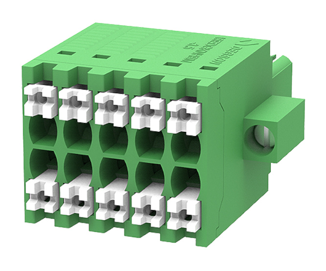 15EDGKNHBM-3.5-10P-14-00Z(H) - TERMINAL BLOCK 10W 2 ROW 3.5 PLUG-IN