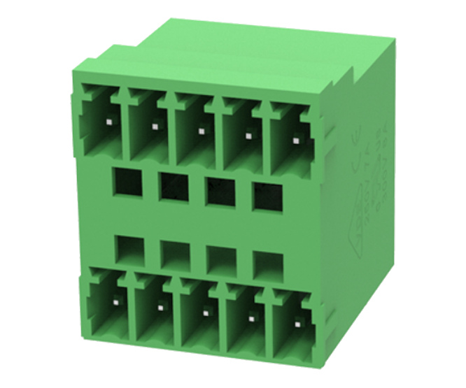 15EDGRH-3.5-10P-14-00Z(H) - HEADER PLUG R/A 10P CLOSED P=3.5