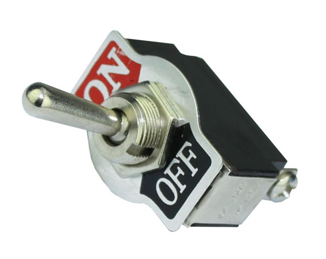 KN3B-101A - TOGGLE SWITCH MEDIUM SPST SCR ON-OFF LEGEND