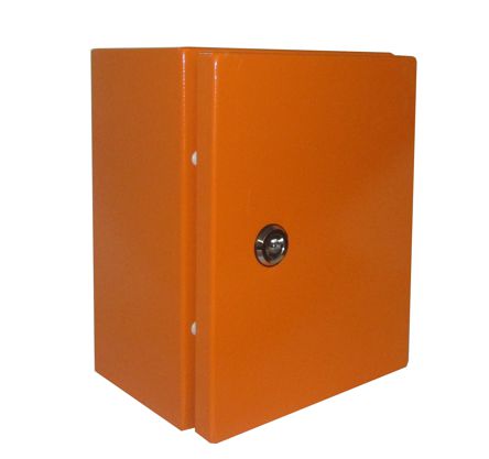 ENCL-XJ1-64/250 - STEEL ENCLOSURE ORANGE 600x400x250mm