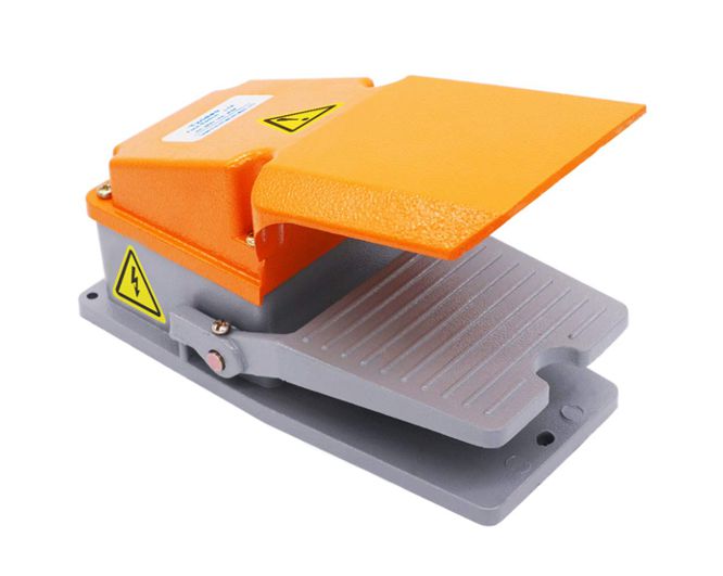 FS-SFMP-1 - FOOT SWITCH ALUMINIUM GUARD 10A 250V 1NO 1NC