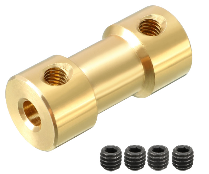 BC-6-6 - BRASS COUPLING STRAIGHT 6-6