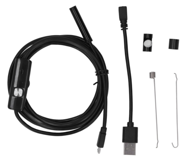 170269 - ENDOSCOPE CAMERA WITH USB & MICRO-B 2m