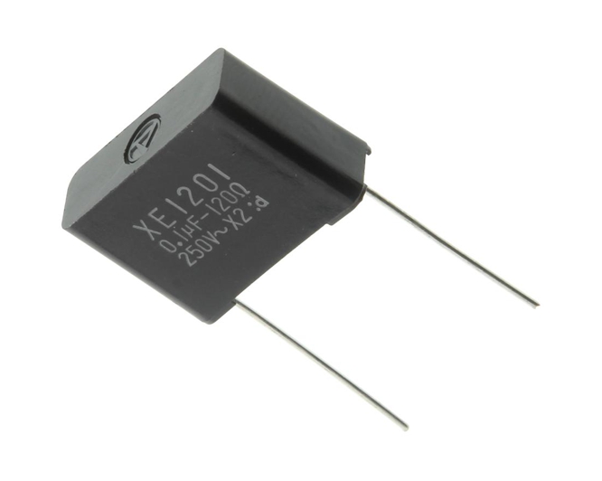 SE1201 - RC SNUBER 275VAC 100nF 120-OHMS P=15mm