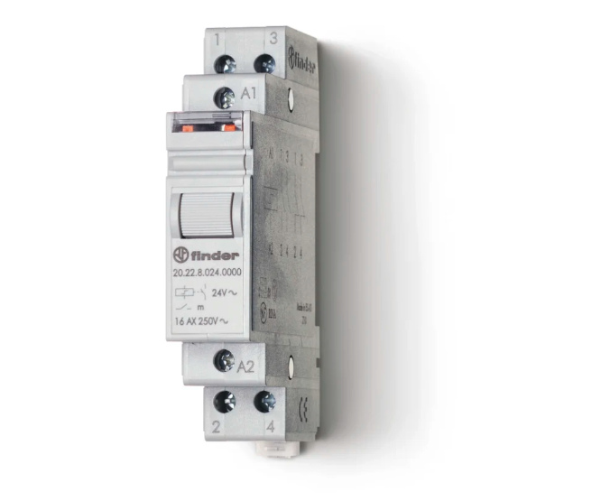 20.28.9.012.0000 - DIN RAIL 4-STEP MODULAR RELAY 12VDC 16A N.C+N.O