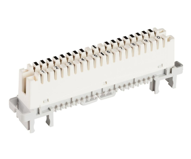 60891102-02 - TERMINAL BLOCK KRONE PABX 10W BACKMOUNT FRAME