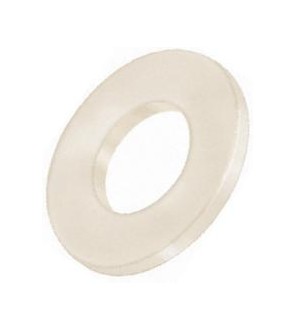 WS6-31-05 - NYLON / PLASTIC FLAT WASHER M3 OD=6 T=0.52mm