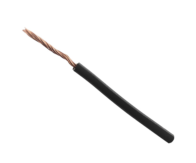 14AWG - STRANDED PANEL WIRE - BLACK, DIAMETER:2.5MM²