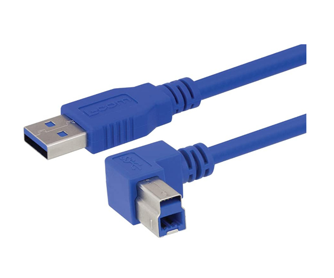 CA3A-90RB-1M - USB 3.0 PLUG TO PLUG TYPE B 1m BLUE