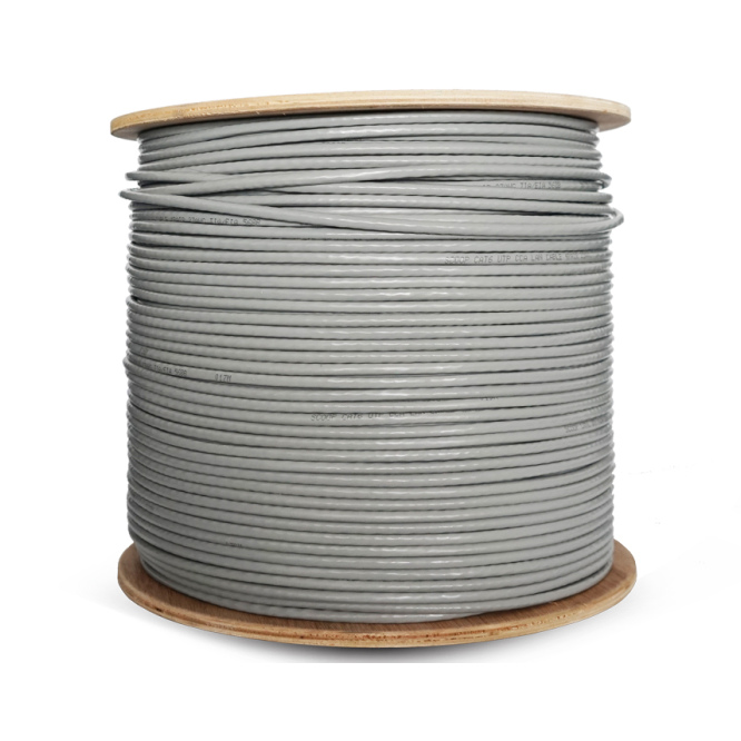 UTP6SGYC - CAT6 UTP ETHERNET CABLE NO-SCREEN 8C SOLID GREY - 500m/ROLL