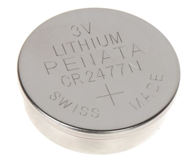 CR2477N - LITHIUM COIN BATTERY 3V 950mA 24x7.7mm FLANGE