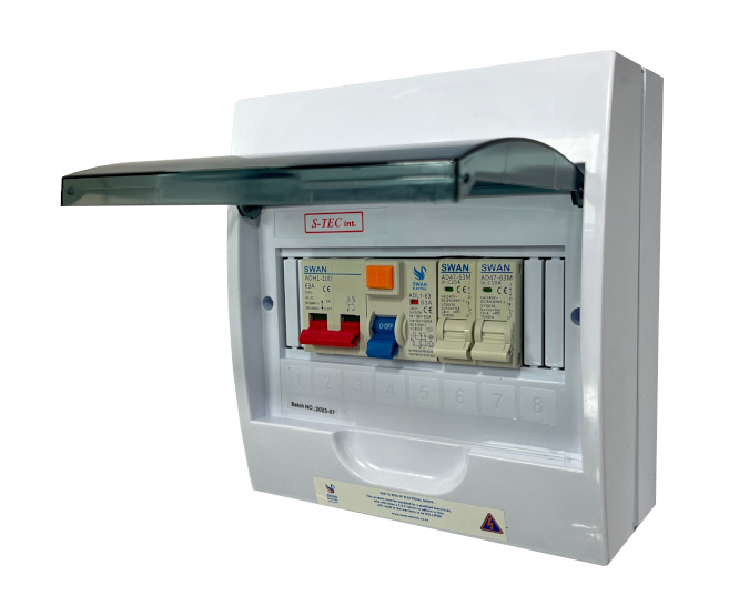 DB-8W-SURF-COMP - DISTRIBUTION BOARD POPULATED SURFACE 8W