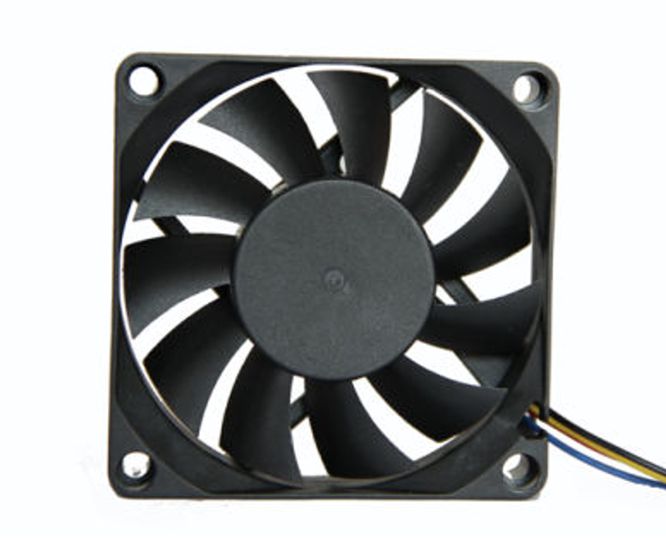 XY751512 - 12V AXIAL FAN 75sqx15mm BAL 25CFM 3-WIRE