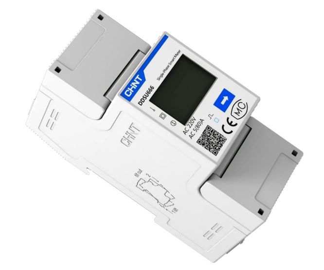 DDSU666-230V- 5/80A - SINGLE PHASE 2POLE DIN-RAIL ENERGY METER 80A 230V ...