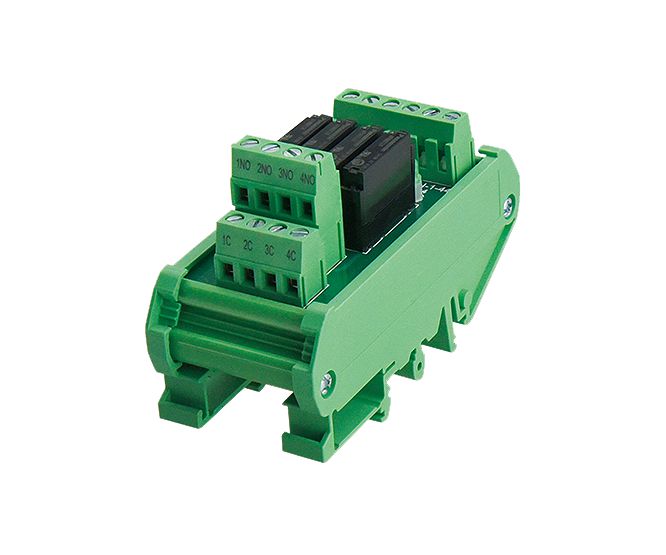 DM72-RMUS-04-PN-1-44-00A(H) - 4-CHANNELS 5A RELAY D/R INTERFACE BOARD 24VDC