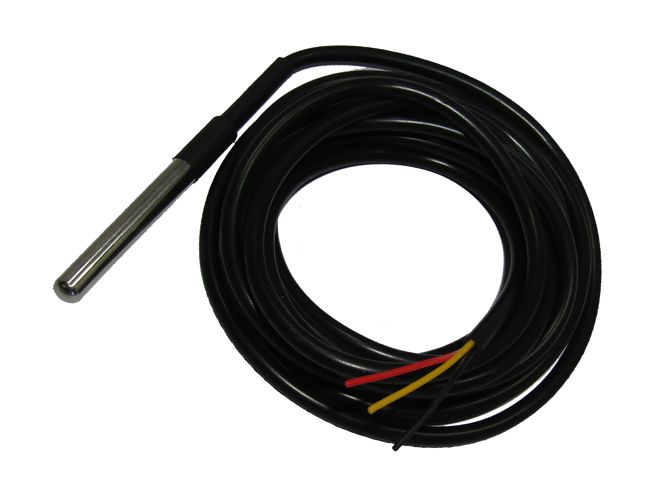 DS18B20 *A* 200897 - TEMPERATURE PROBE 2M LONG 5V -55-DEG ~ +125-DEG
