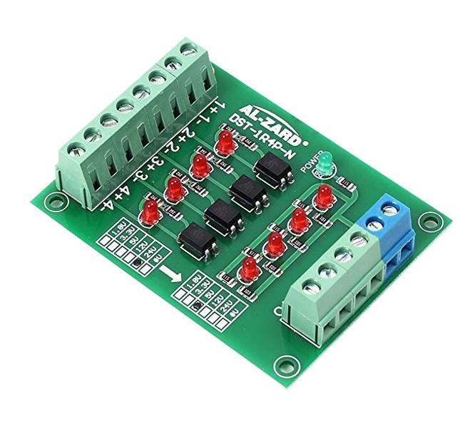 DST-1R4P-N - 4-CH INPUT ISOLATION BOARD / MODULE 24V TO 5V