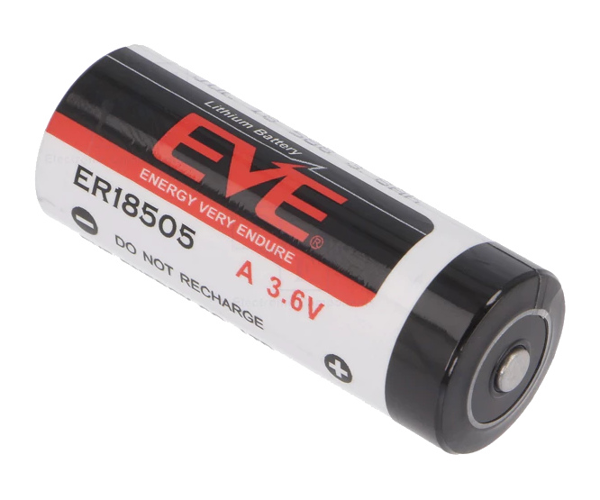 ER18505 - LITHIUM CELL / BATTERY 3.6V 4AH 18x50