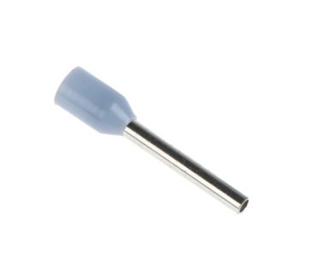 EVN0308 - BOOT LACE TERMINAL CSA=0.3mm2 BLUE CL=8 TL=12