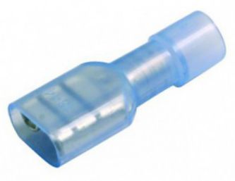 FDFN 2-250 - TERMINAL FULL-INS BL 6.35mm FEM 1.5-2.5mm2