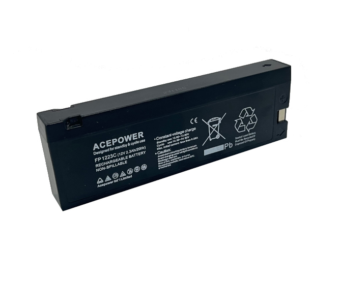 FP1223C - BATTERY SLA/AGM 2.3AH 12V 180x60x22 SLIDE IN TYPE