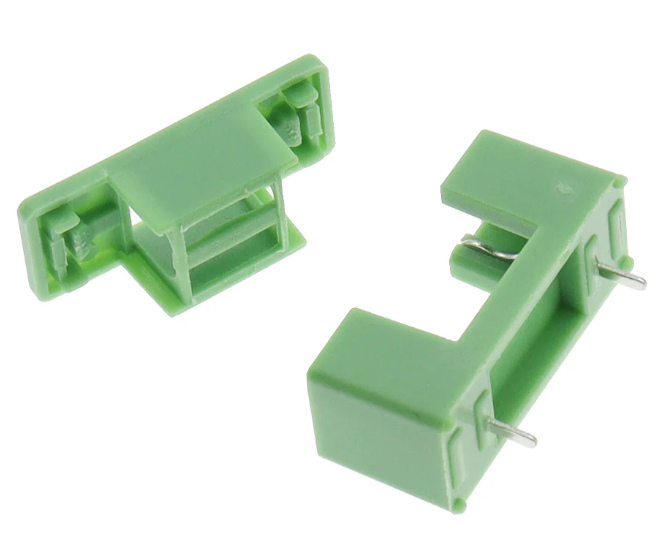 HOLDER FUSE - HOLDER FUSE 5x20 BASE MOUNT GREEN