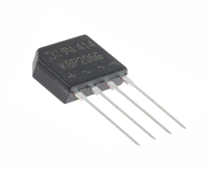 KBP206G - BRIDGE RECTIFIER SIL +AA- 600V 2A