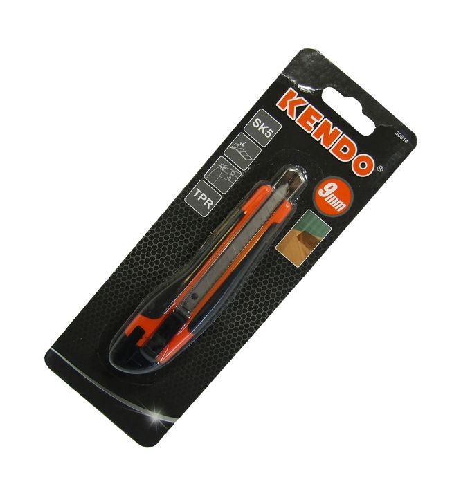 KEN30614 - SAFETY KNIFE SNAP OFF PLASTIC 9MM
