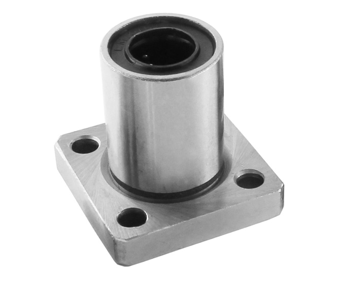 LMK10UU - ROUND RAIL LINEAR LMK FLANGE BEARING