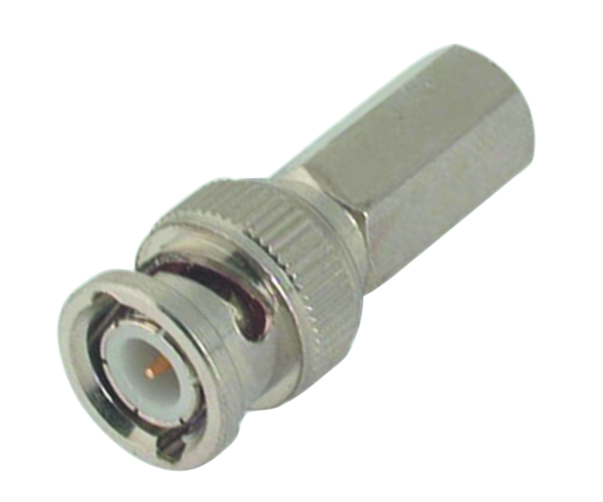 M5555M - PLUG BNC INLINE TWIST RG59/6mm
