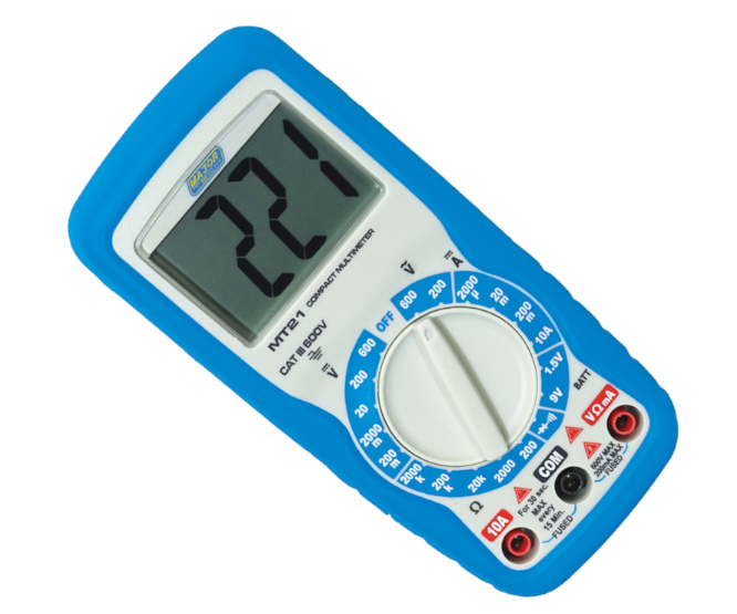 MT21 - HAND HELD MULTIMETER / DMM 2000 COUNT