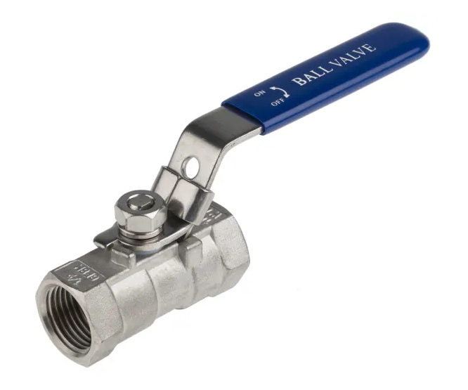 VBS1021300016 - BALL VALVE S/S 316 15mm WITH LEVER & LOCK