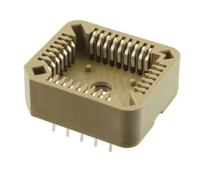 PLCC32TD BROWN - SOCKET PLCC 32P TRU-HOLE MNT