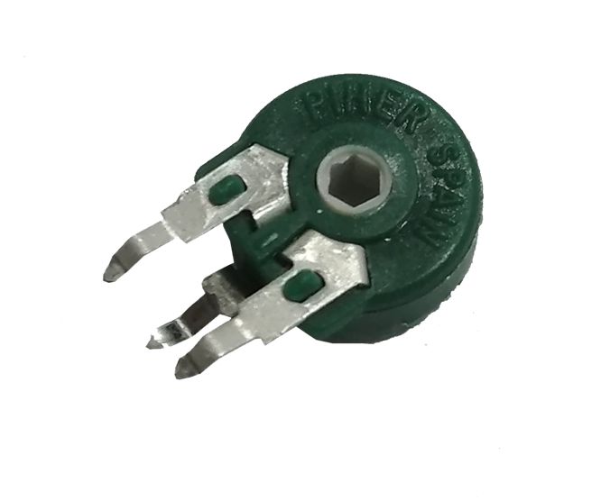PT10MH02-CONMUTADOR-000-D48-E - 1 POSITION PRESET 10MM S-ADJ HEX SCR 0E25