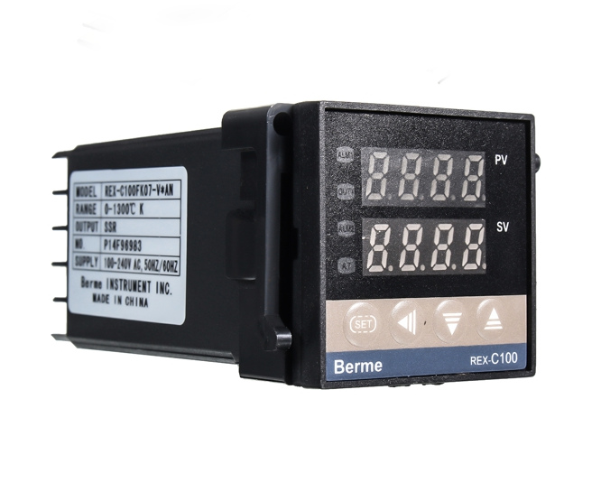 REX-C100FK07-V*AN - PID TEMPERATURE CONTROLLER SSR OUTPUT, 0-1300DEG