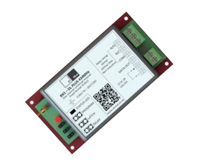 RX1-DL PLUS / 01410-000 - RECEIVER 1-CH UNIVERSAL LEARNING 434MHZ