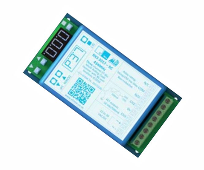 02680-000 RX3 2017-RC - RECEIVER 3 CH RC 433MHZ/434MHZ