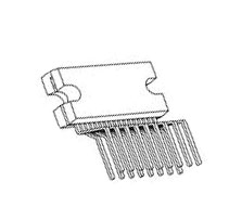 TDA1558Q - AMP AUDIO 4x11W 17P TDA1558Q