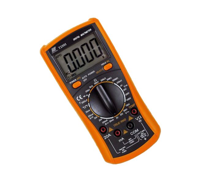 T235H - HAND HELD DMM 3 1/2 DIGITS GENERAL AUTO OFF