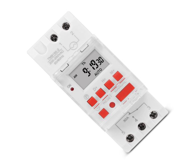TM919B-2 - 220VAC DIGITAL WEEKLY PROGRAMMABLE TIMER 30A