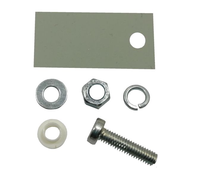 TO220-KIT-7 - TO220 SILICON INSULATION / MOUNTING KIT