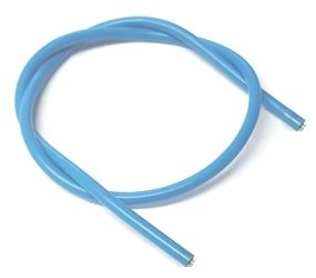 UL1007-SOLID-AWG22-BLUE - WIRE SOLID TINNED OD=1.6mm BLUE - 250mm PCS
