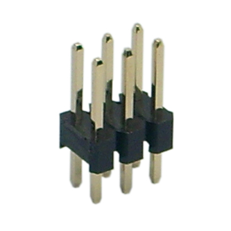 YWN06 - HEADER DIL 6W 6x2.54x3mm TH=11.5