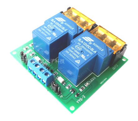 Other Electronic Components & Equipment - DUAL RELAY BOARD 12VDC 30A ...