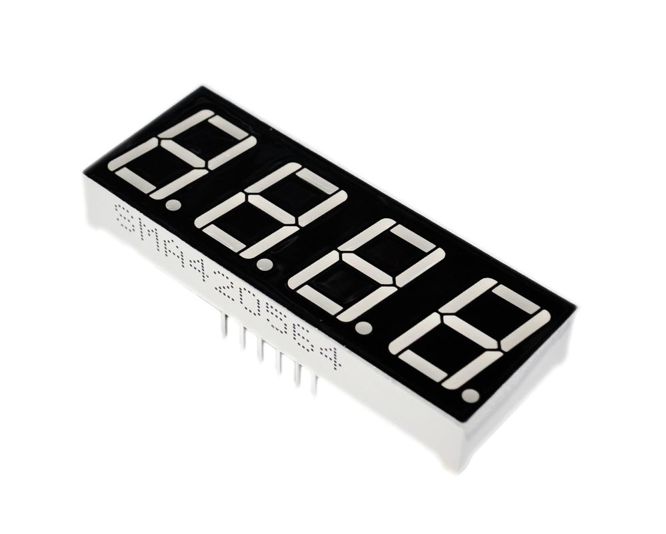 27200003 - LED DISPLAY 4-DIGIT 7-SEGEMNT, CC, SMA420564L