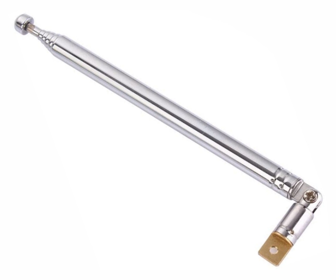 6-158 - TELESCOPIC ROD ANTENNA FOR AM/FM RADIO