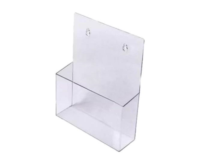 DBX-15-PP-01 - WALL MOUNT STORAGE AND DISPLAY A5 PERSPEX HOLDER