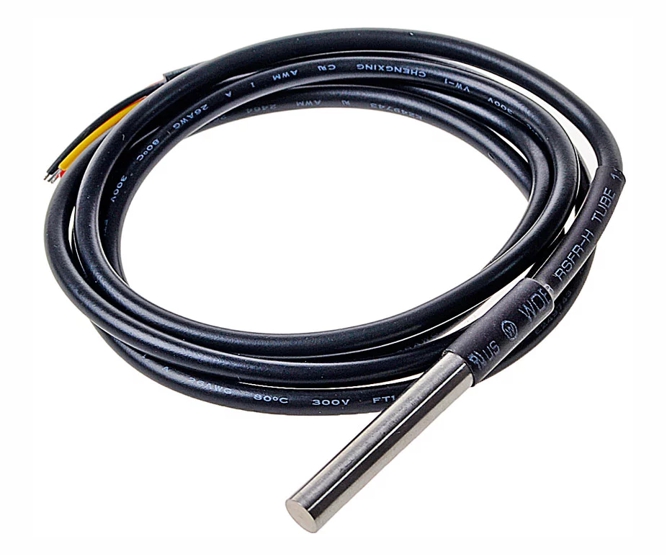 DS18B20 - DIGITAL TEMPERATURE PROBE -55-DEG TO 125-DEG